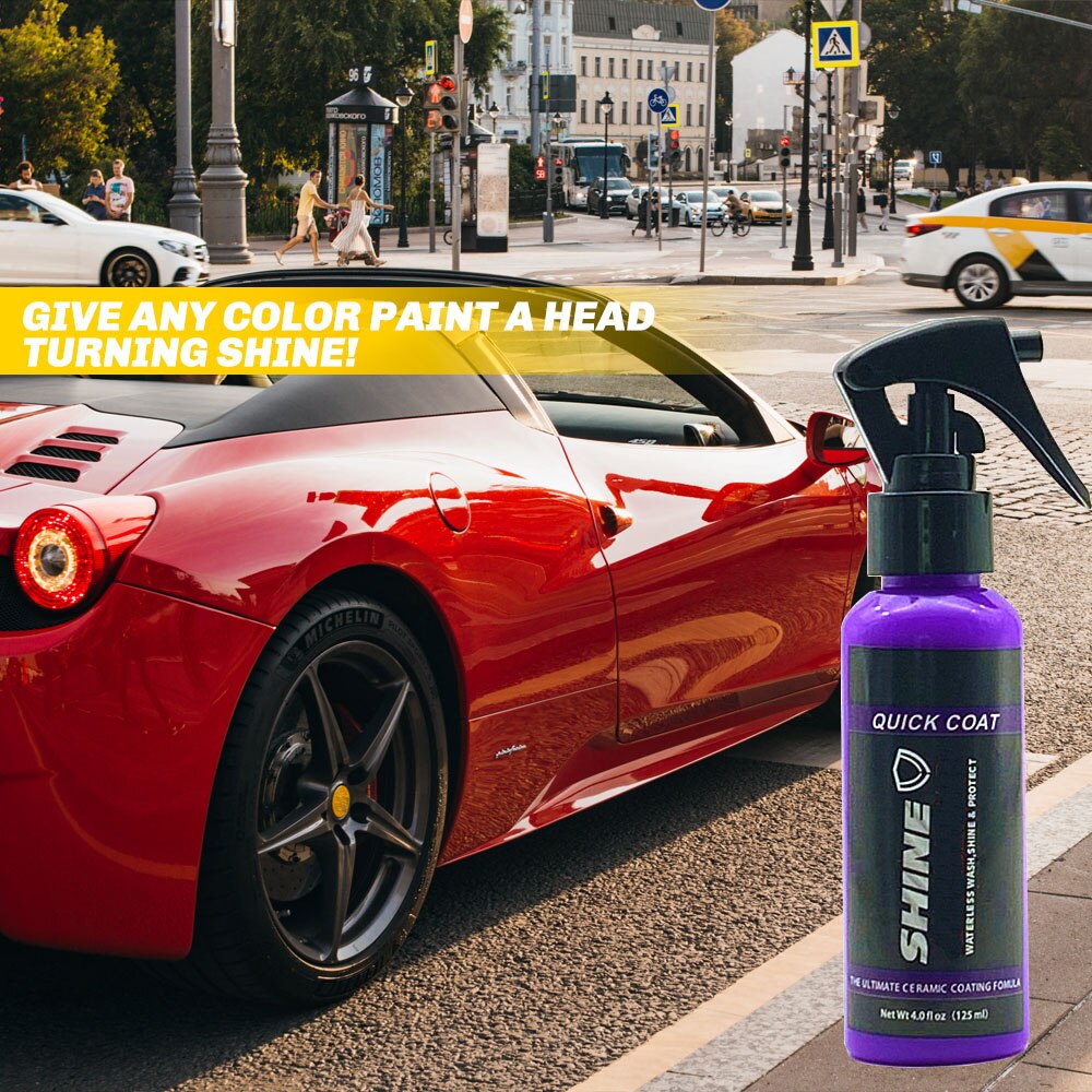 9H 125Ml (4Oz) keramische Auto Wassen Quick Coat P... – Grandado