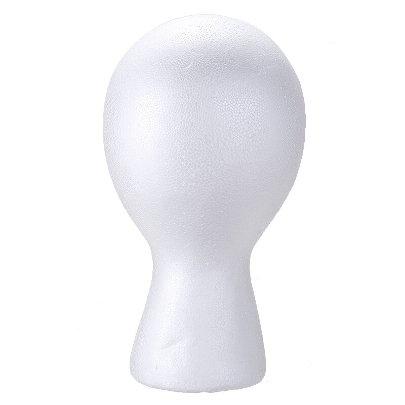 Polystyrene Foam Mannequin Head Female Wigs Cap Gl... – Grandado