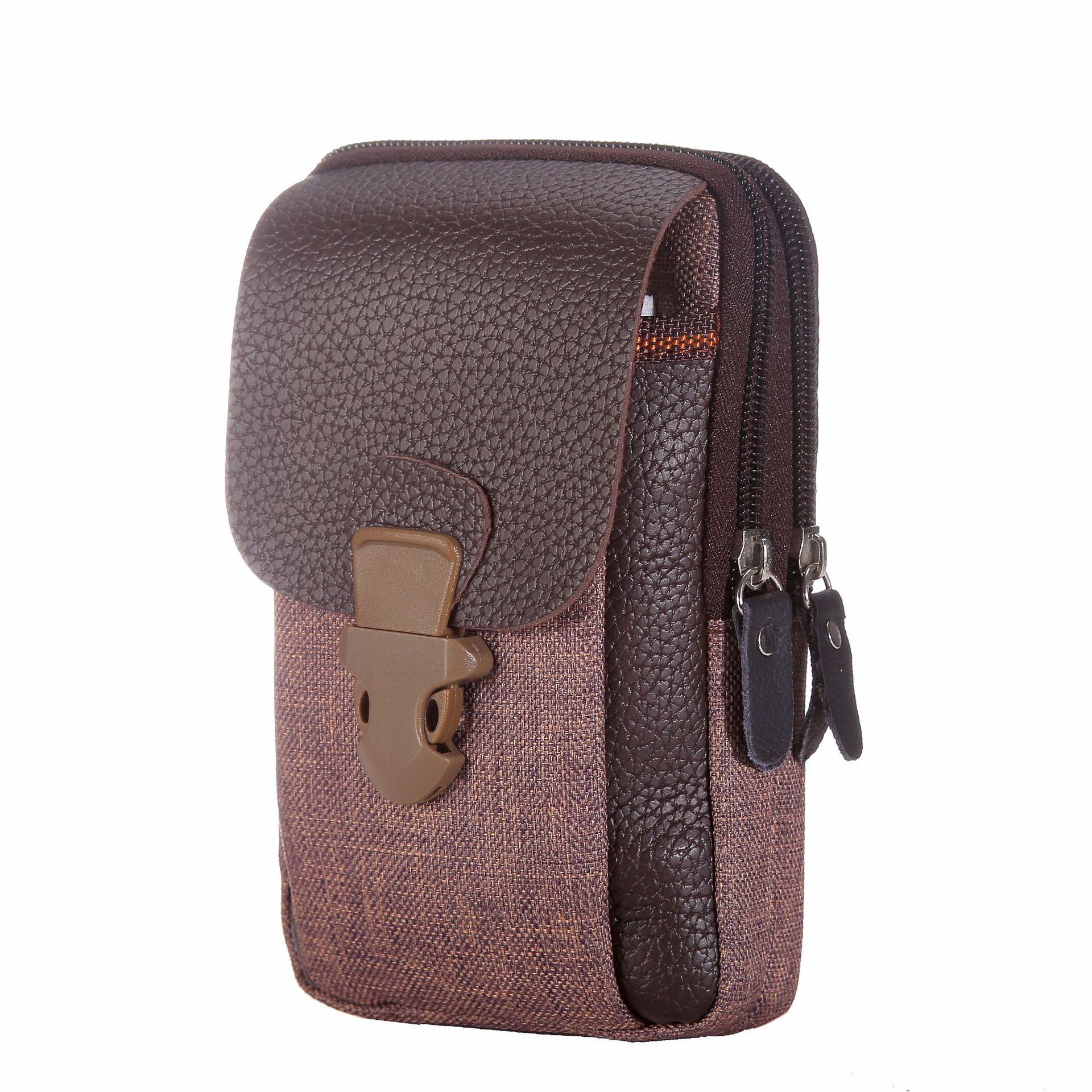 men's clamshell buckle double layer single layer w... – Vicedeal