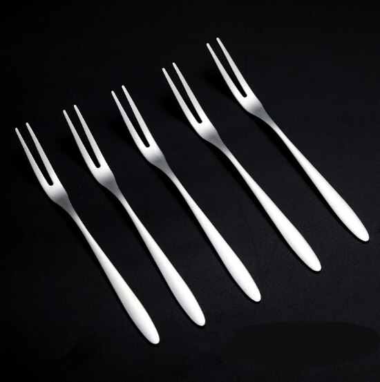 stainless steel western food fruit fork fruit fork... – Grandado