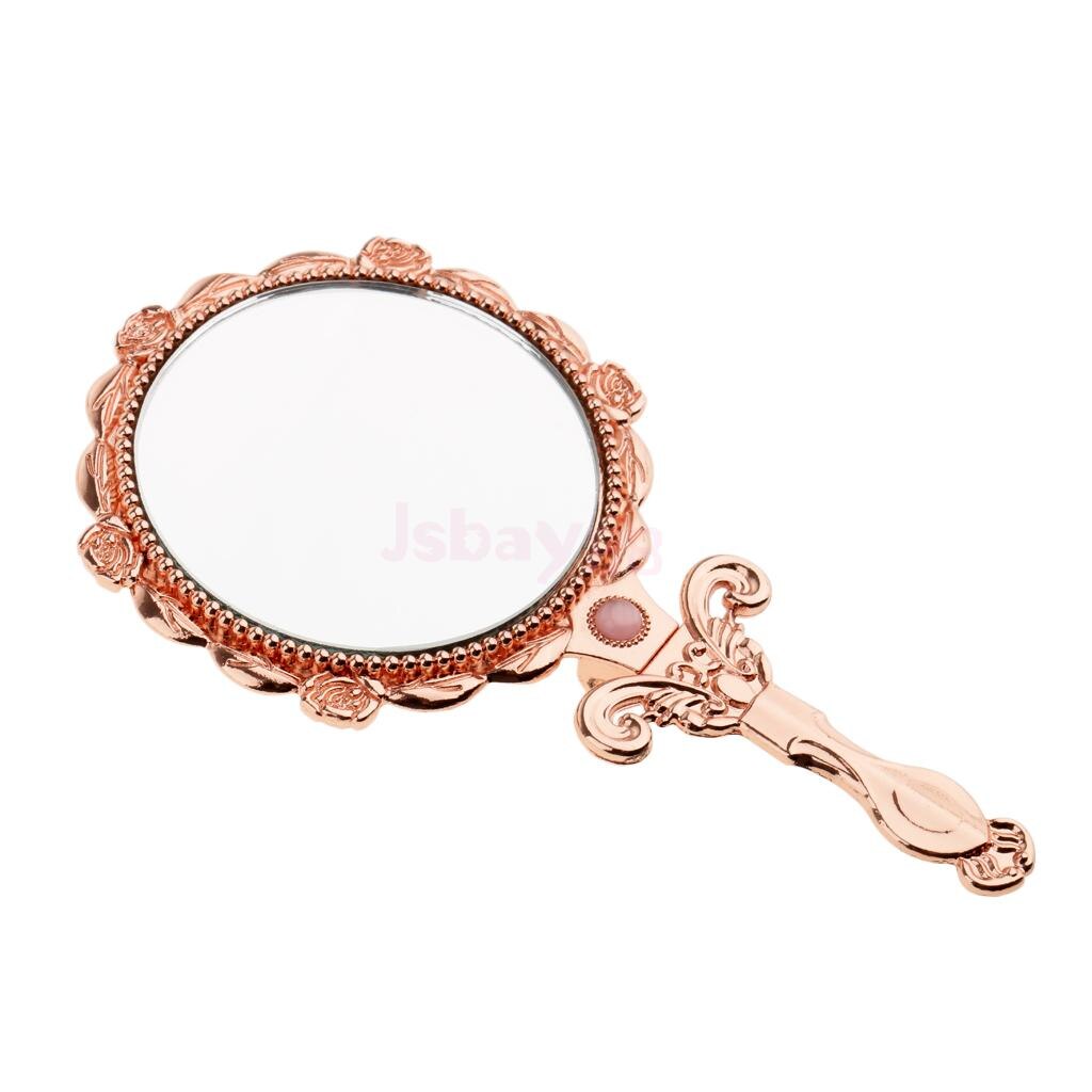 Mini Vintage Antique Style Handheld Mirror Cosmeti... – Grandado