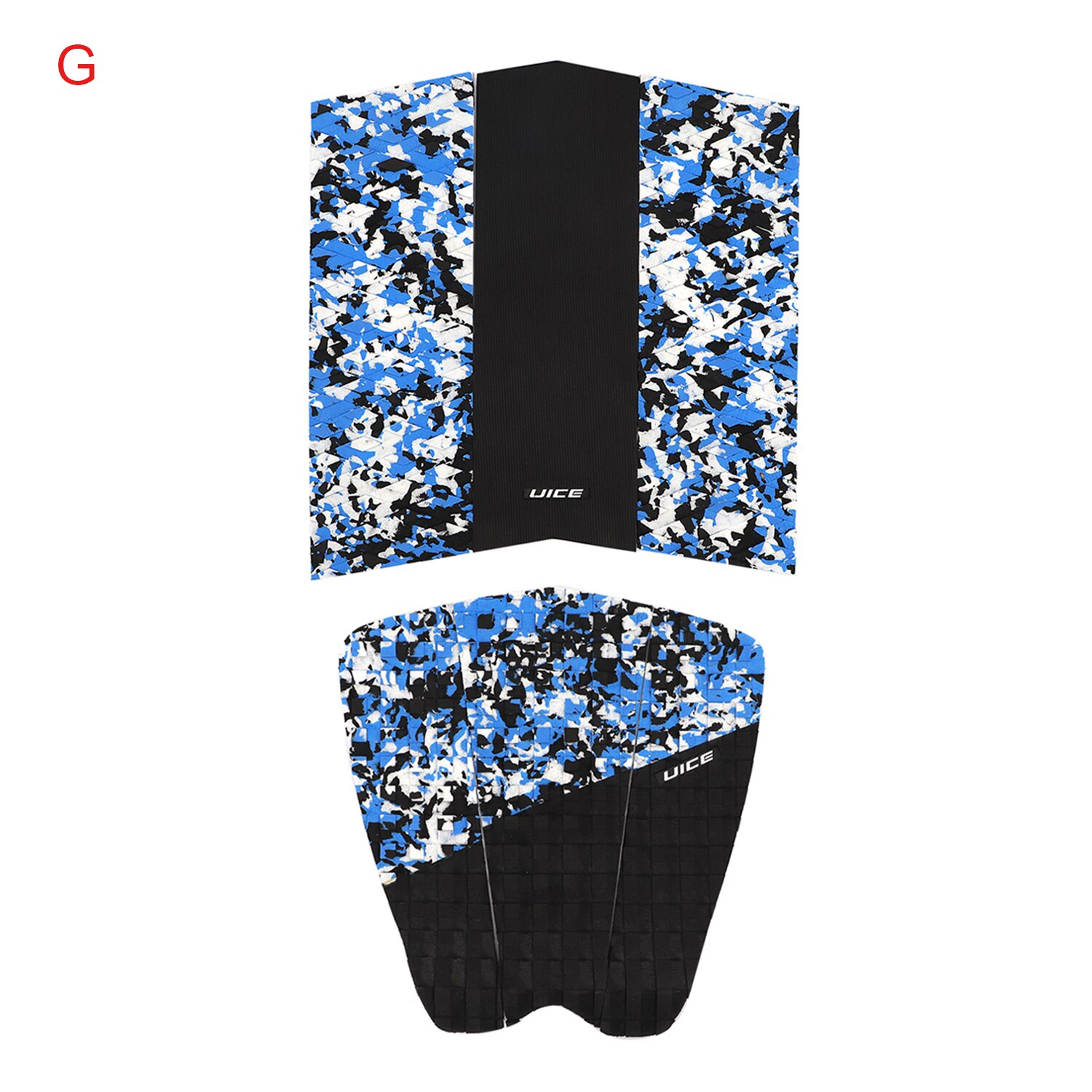 6 Stuk Surf Dek Traction Pad Premium Eva Met Staar... – Grandado