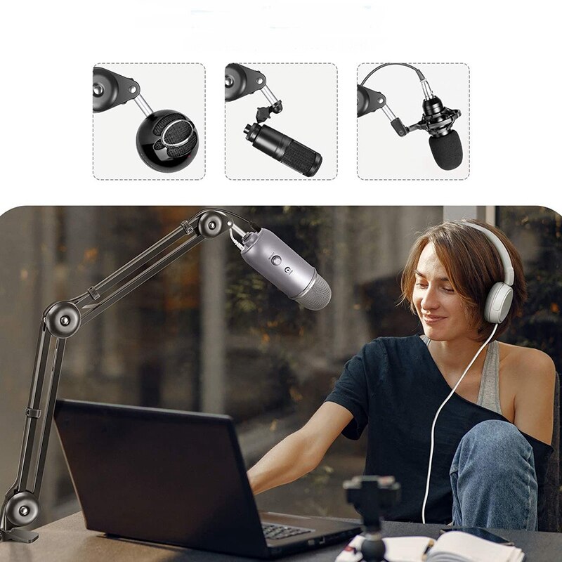 Microfoon Stand,Studio Microfoon Arm, Met Blowout ... – Grandado