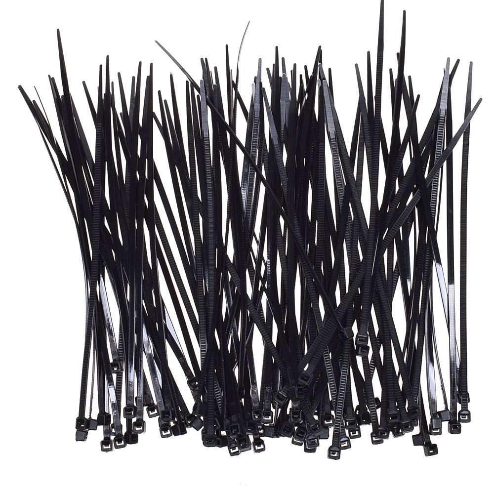 100 Pcs Zelfborgende Nylon Koord Met Zwart Koord T... – Grandado