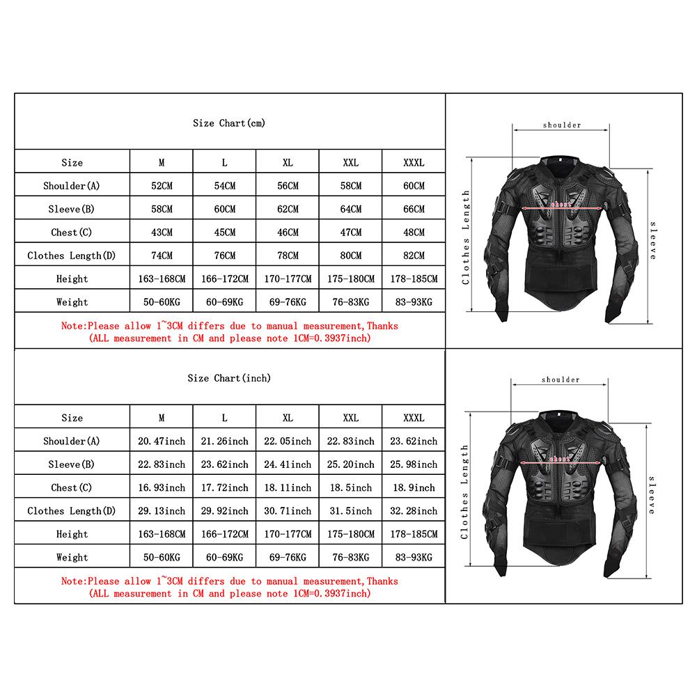 Motorcycle Armor Jacket Motorcycle Armor Vest Ches... – Grandado