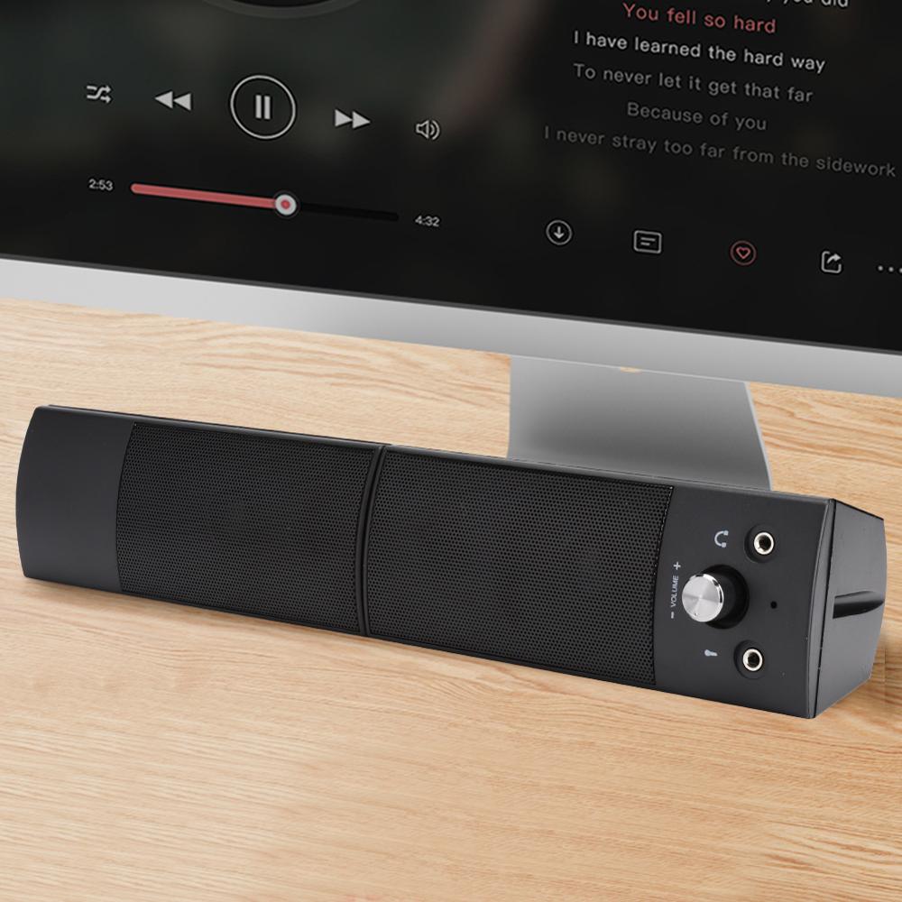 Rsionch USB Surround Soundbar con microfono Subwoo... – Grandado