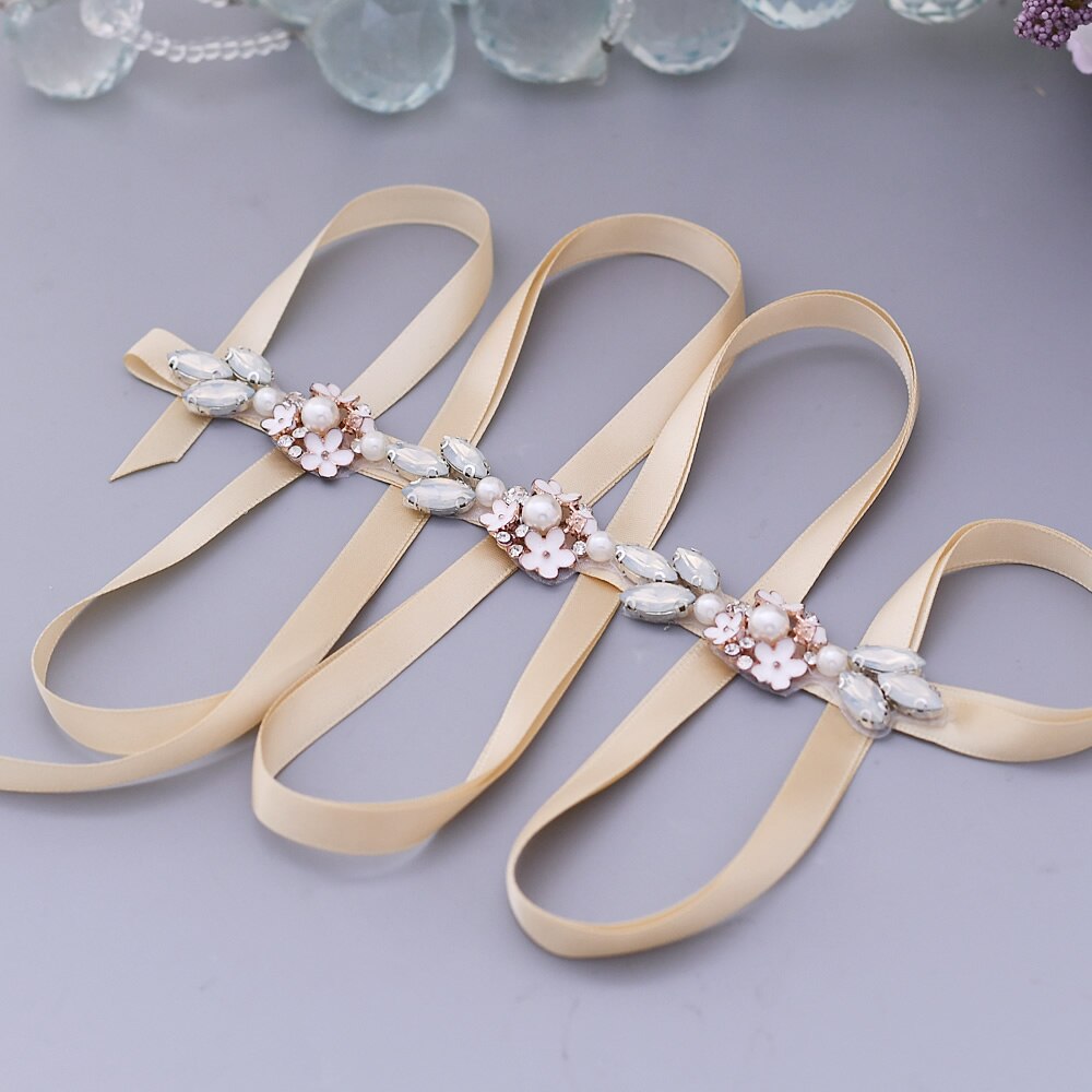 Olomlb Luxe Rose Gouden Riem Diamonds Riem Strass ... – Vicedeal