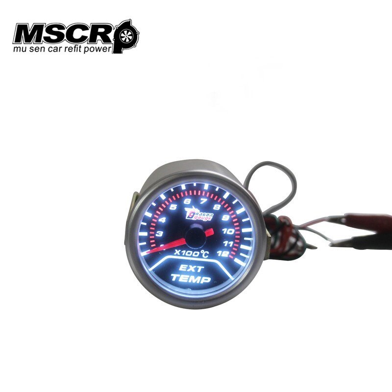52 Mm Ext Temp Gauge Pointer Auto Uitlaatgastemper... – Grandado