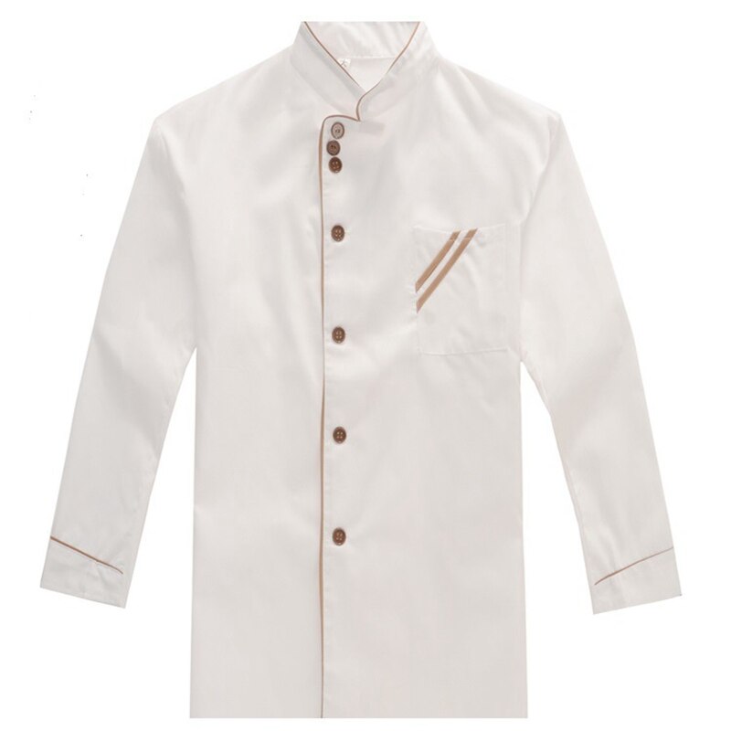 Chef Werken Uniform Lange Mouw Mannen Vrouwen Herf... – Grandado