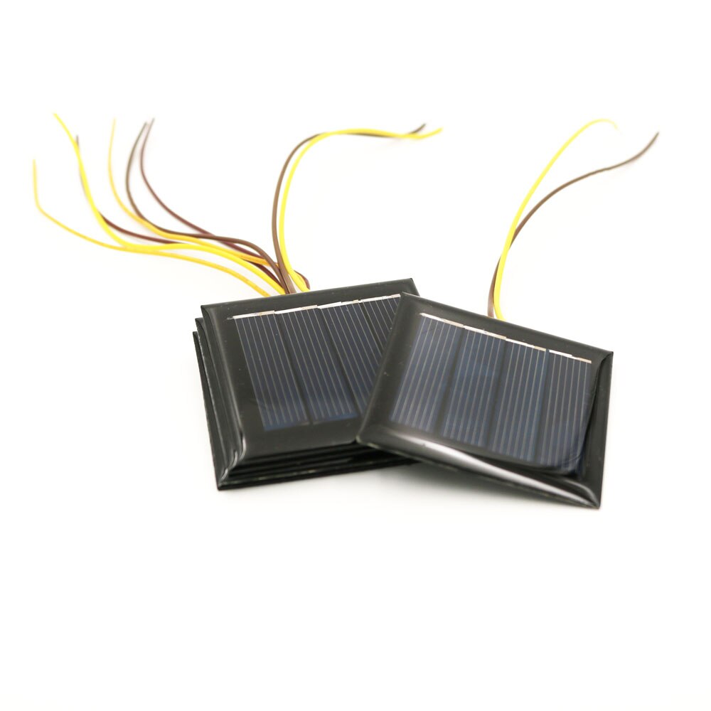 2V 0.2W 100mA extend wire solar panel polysilicon ... – Grandado