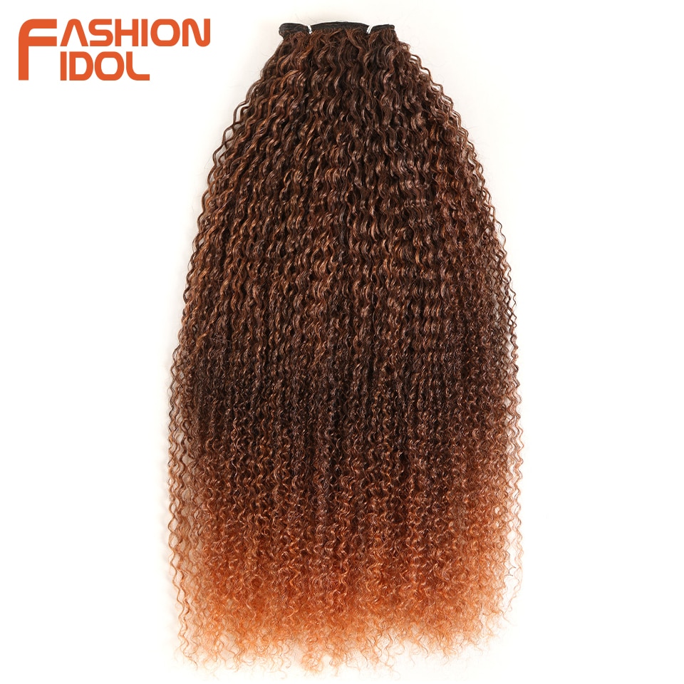 Pelo Rizado mechones de IDOL Afro, color marrón om... – Vicedeal