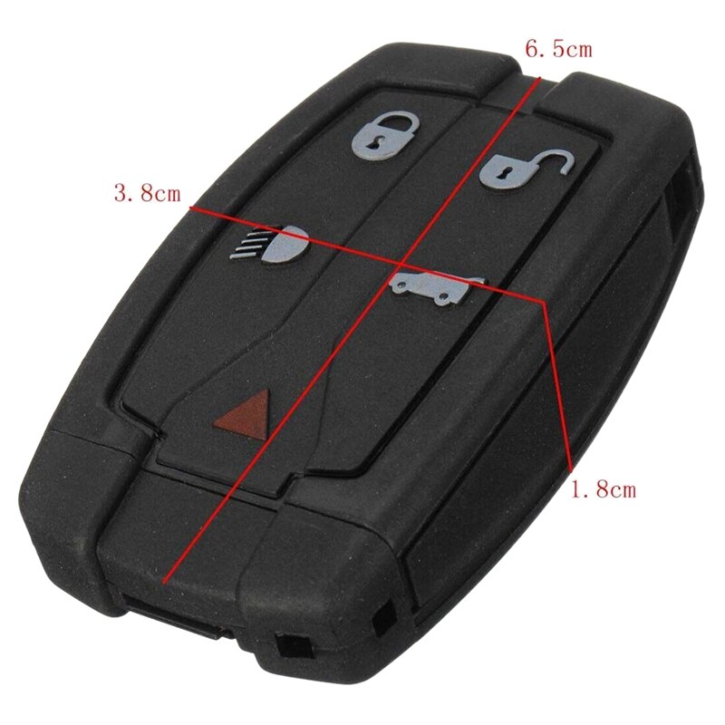 Car 5 Button Remote Key Case with Recase / Battery... – Grandado