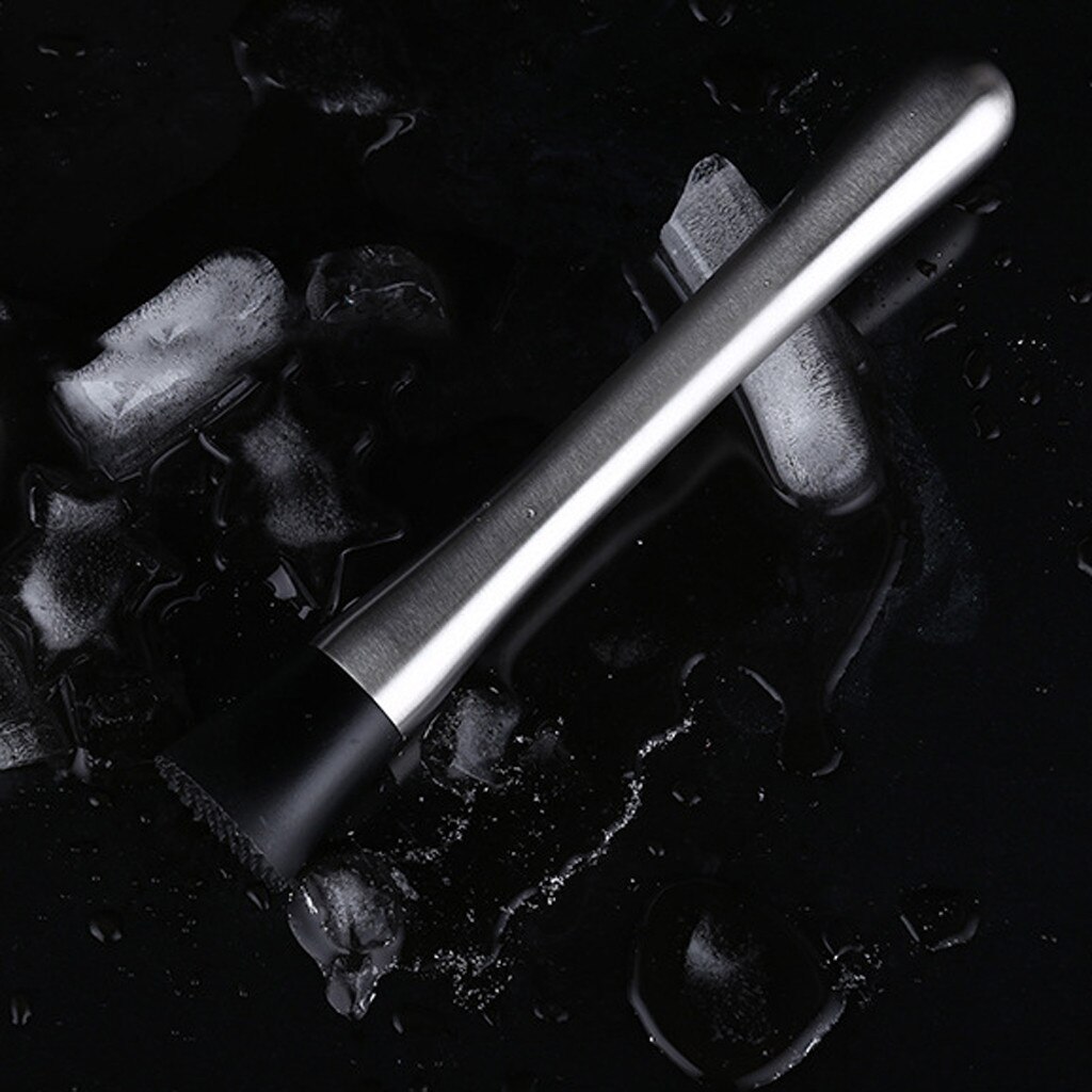 25# Cocktail Muddler Stainless Steel Mixer Bar Ute... – Vicedeal