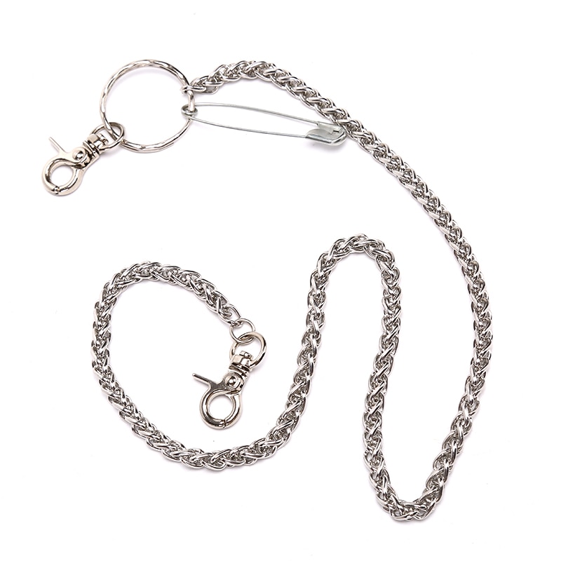 Cadena de cintura Punk Hip Hop de Retro plata Meta... – Grandado