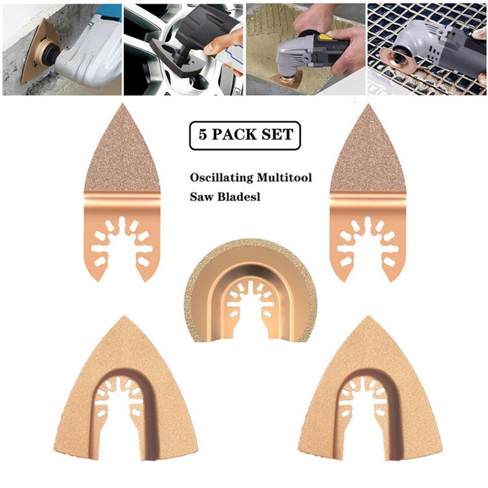 5pcs/set Trimming Universal Oscillating Tool Multi... – Grandado