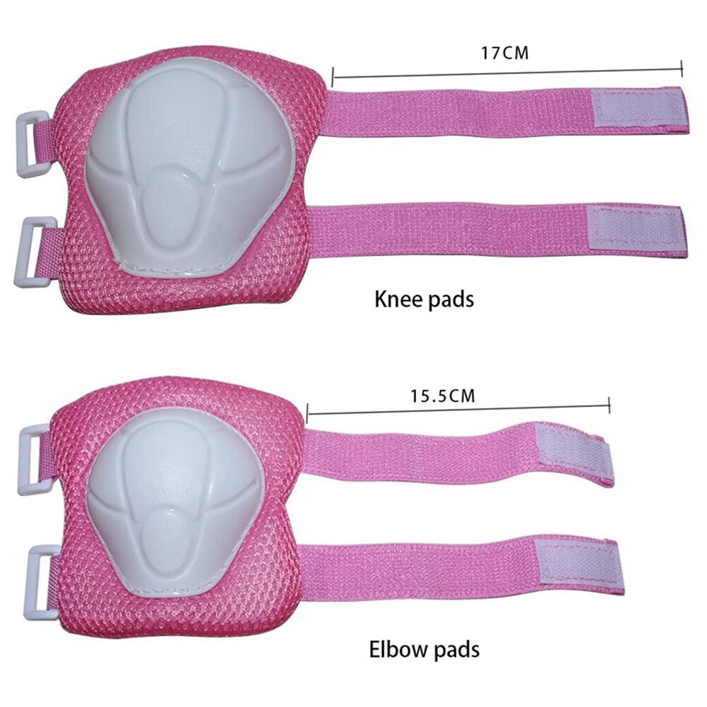 7 Pcs Children Outdoor Sports Shin Guards Breathab... – Grandado