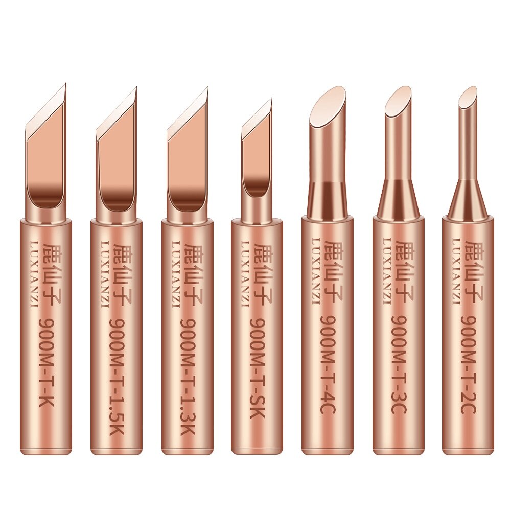 LUXIANZI 1pc Tin Soldering Iron Tip Copper 900M-T ... – Vicedeal