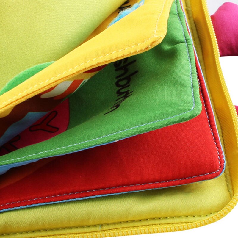 3D Baby Cloth Book Animal Developing Soft Cloth Qu... – Grandado