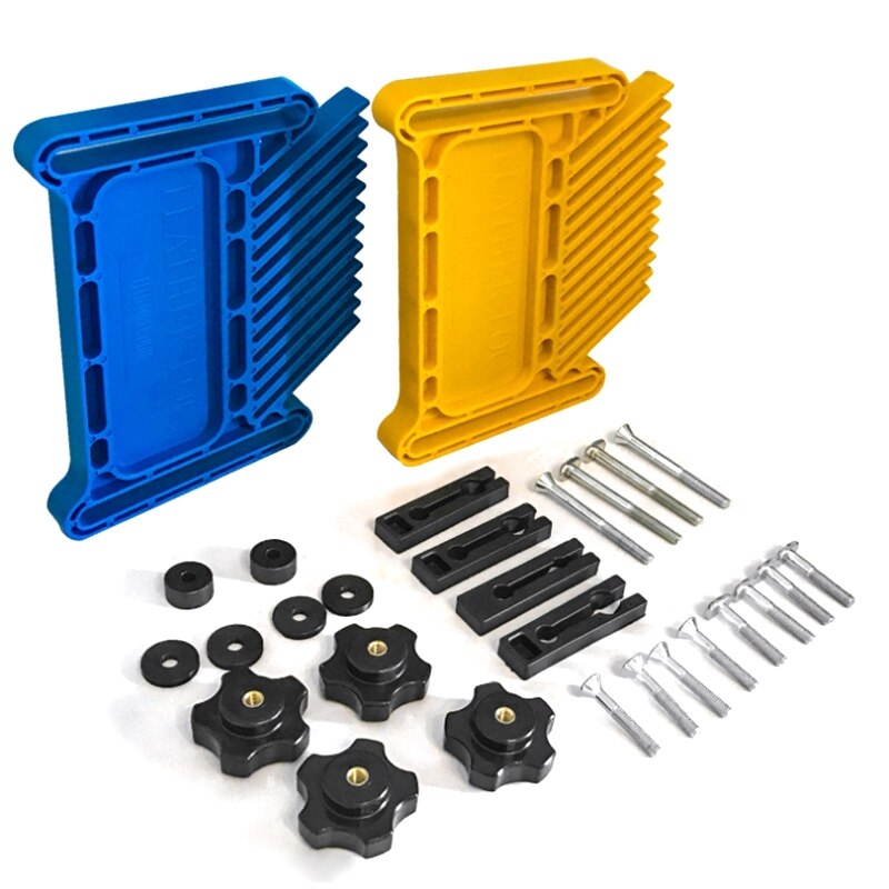 2-Piece Double Feather Positioning Plate Adjustabl... – Vicedeal