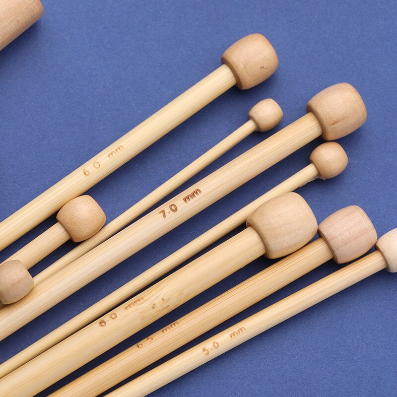 MIUSIE Bamboo Crochet Hook Set DIY Knitting Kit Ha... – Grandado