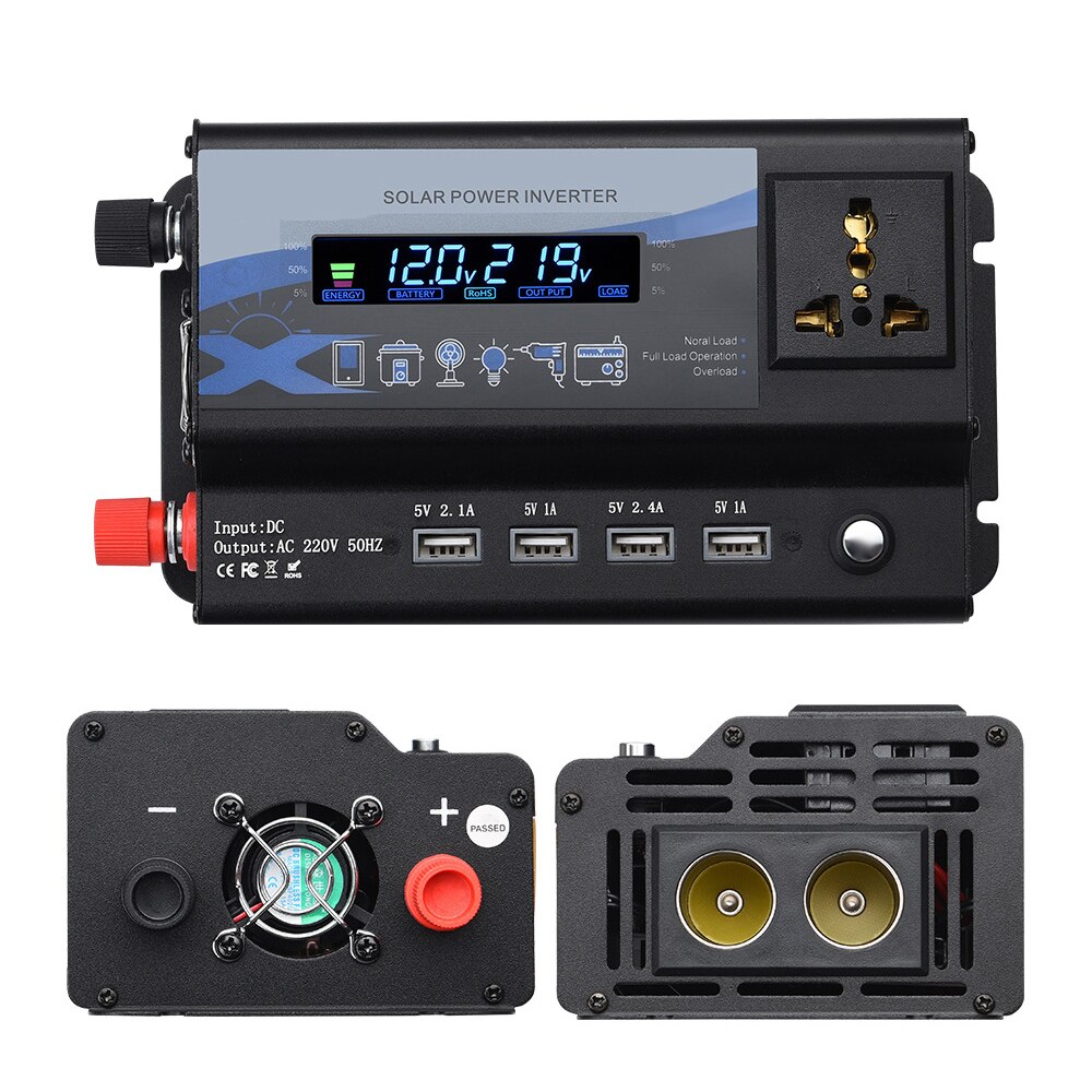 Inversor de onda sinusoidal pura para coche, trans... – Grandado