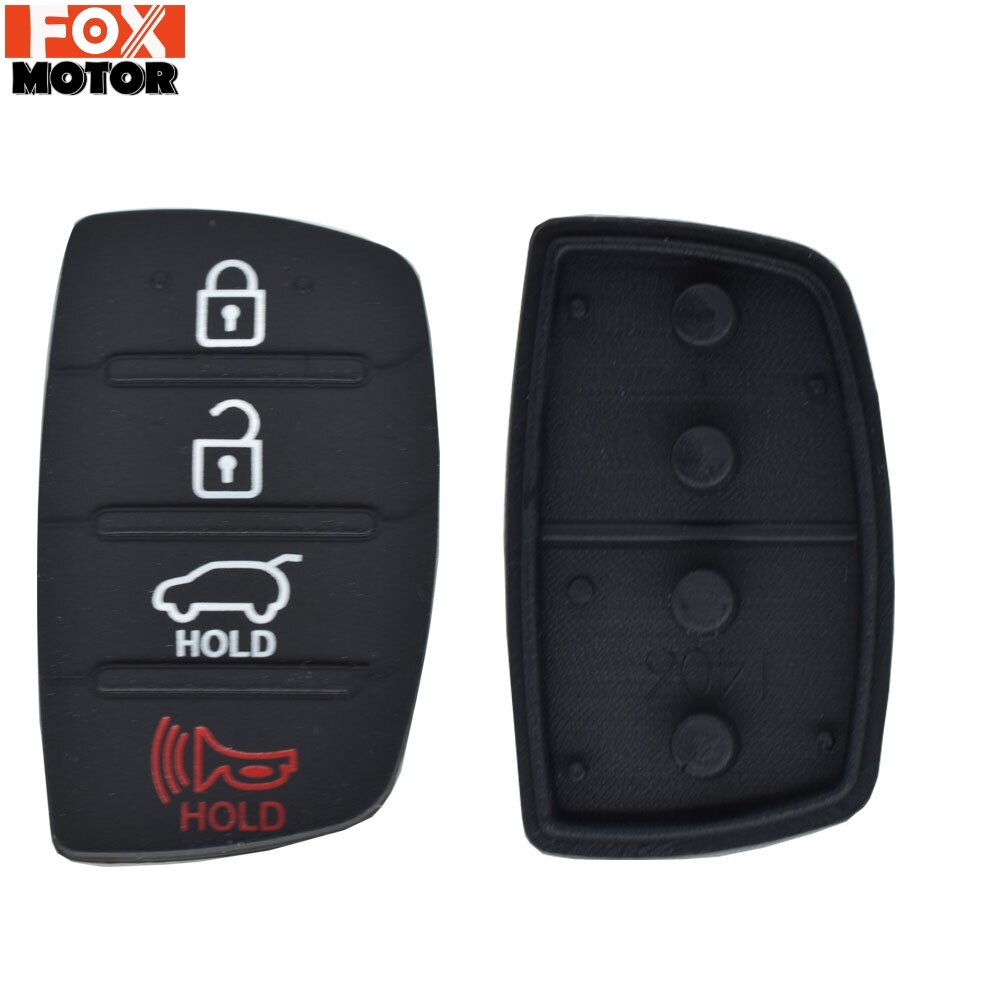 Replacement Rubber 4 Button Pad For Hyundai Tucson... – Grandado