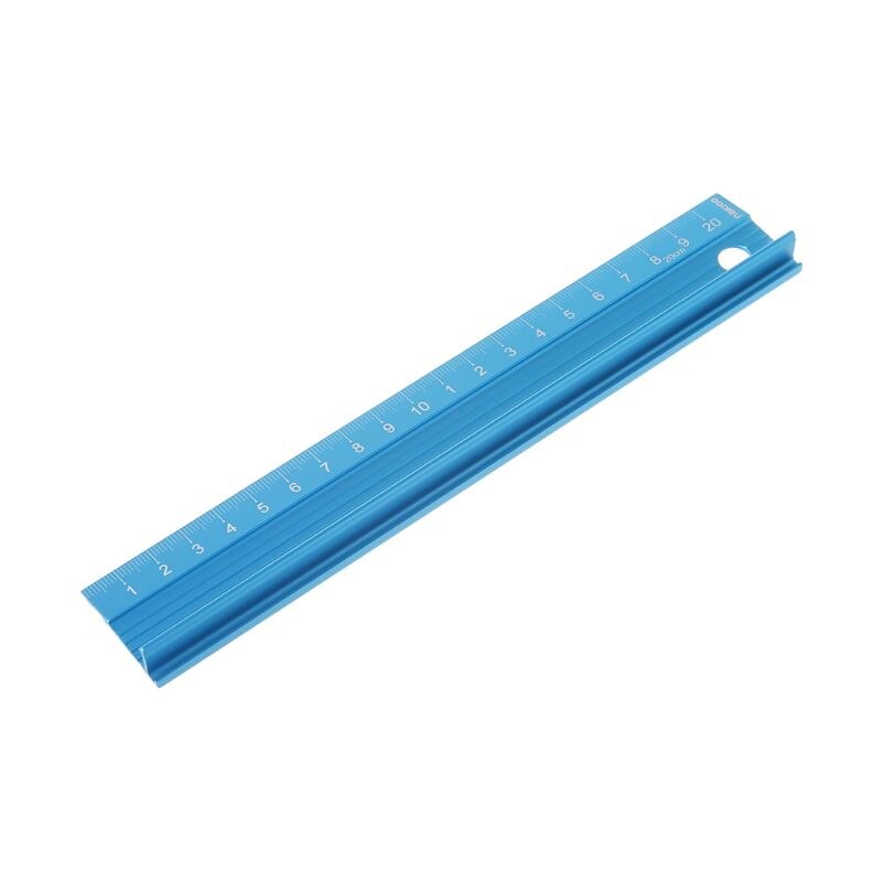 Aluminum Alloy Straight Ruler Protective Scale Mea... – Grandado
