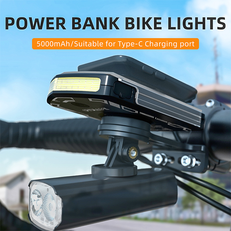 CYCLAMI RVL01 Fietskoplamp Dagvoorlicht 5000mAh Fi... – Vicedeal