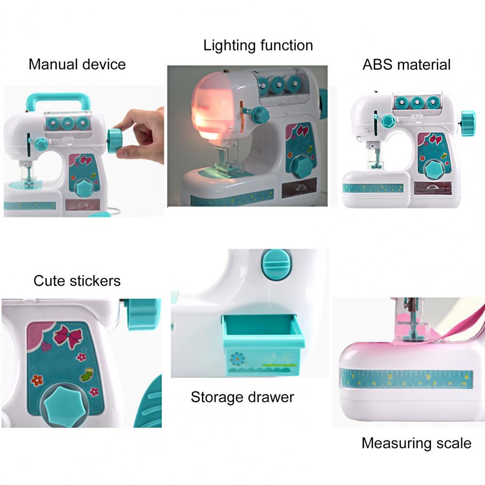 Children Electric Sewing Machine Model Set Girls L... – Grandado