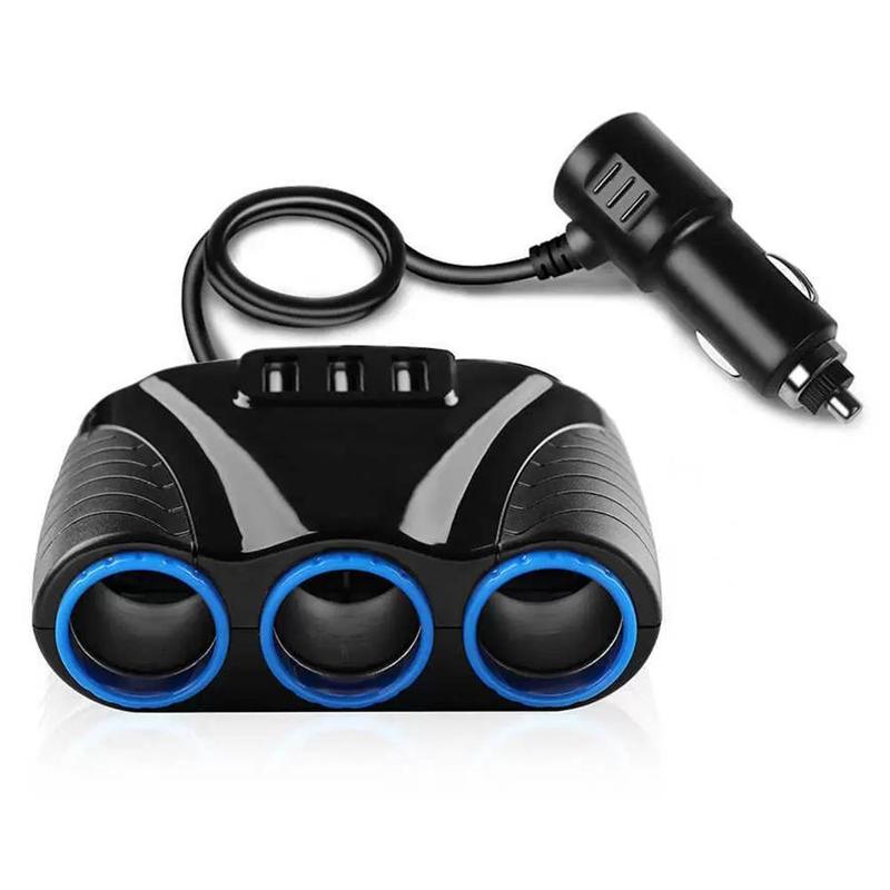 2 in 1 Cigarette Lighter Splitter Power Adapter US... – Vicedeal