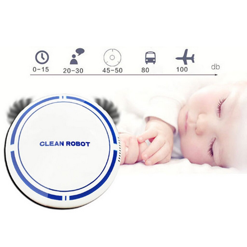 2 In 1 Rechargeable Clean Smart Robot Home Vacuum ... – Vicedeal