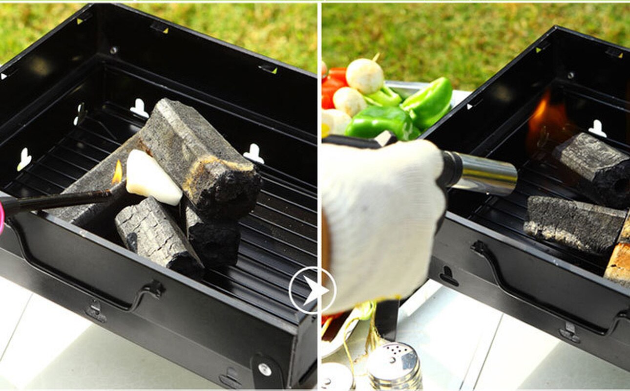 Folding Barbecue Grill Outdoor Portable Barbecue O... – Vicedeal