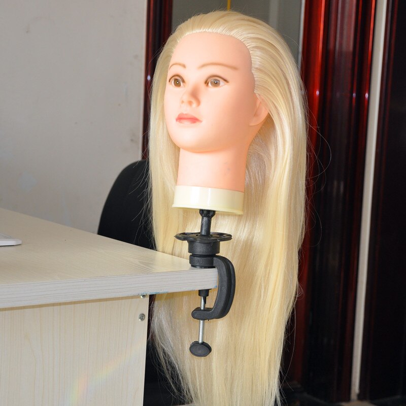 Black Adjustable Model Training Head Stand/Mannequ... – Grandado