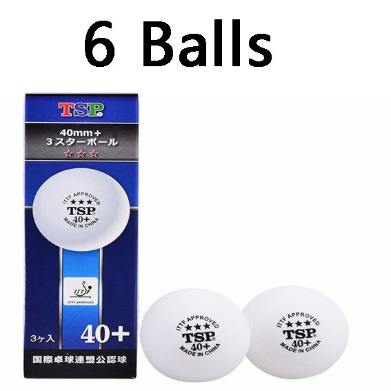 TSP 3-Star 40mm+ Poly Table Tennis Balls (Seamed) ... – Grandado