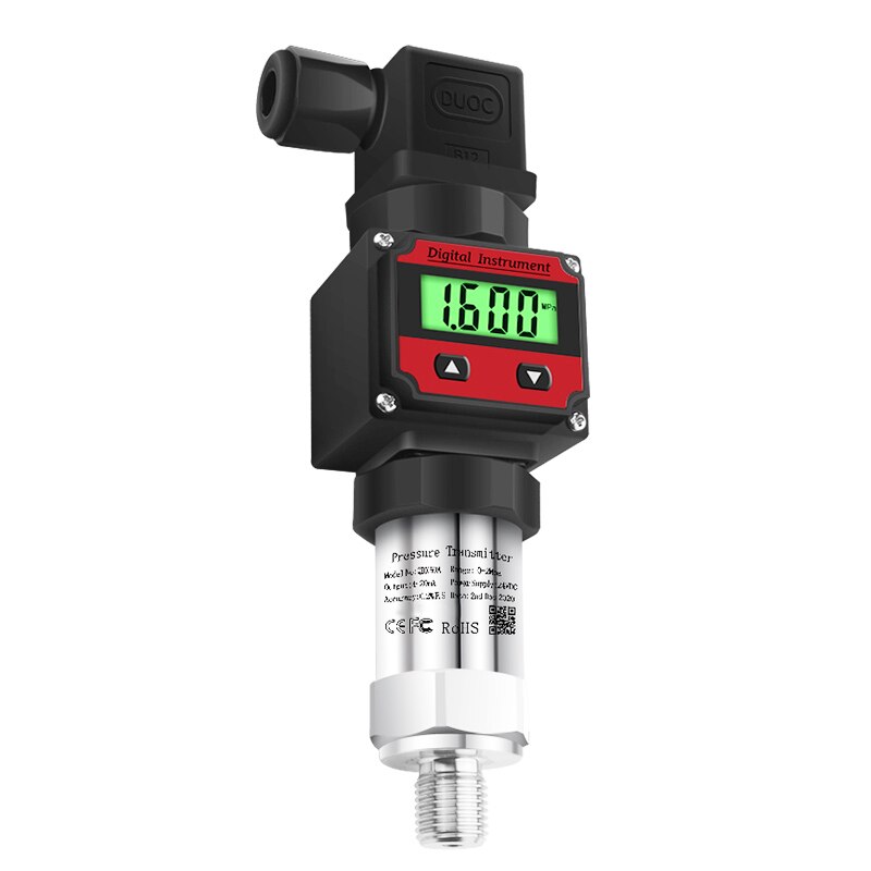 LCD Pressure Transmitter Output 0-5V/10V Pressure ... – Grandado