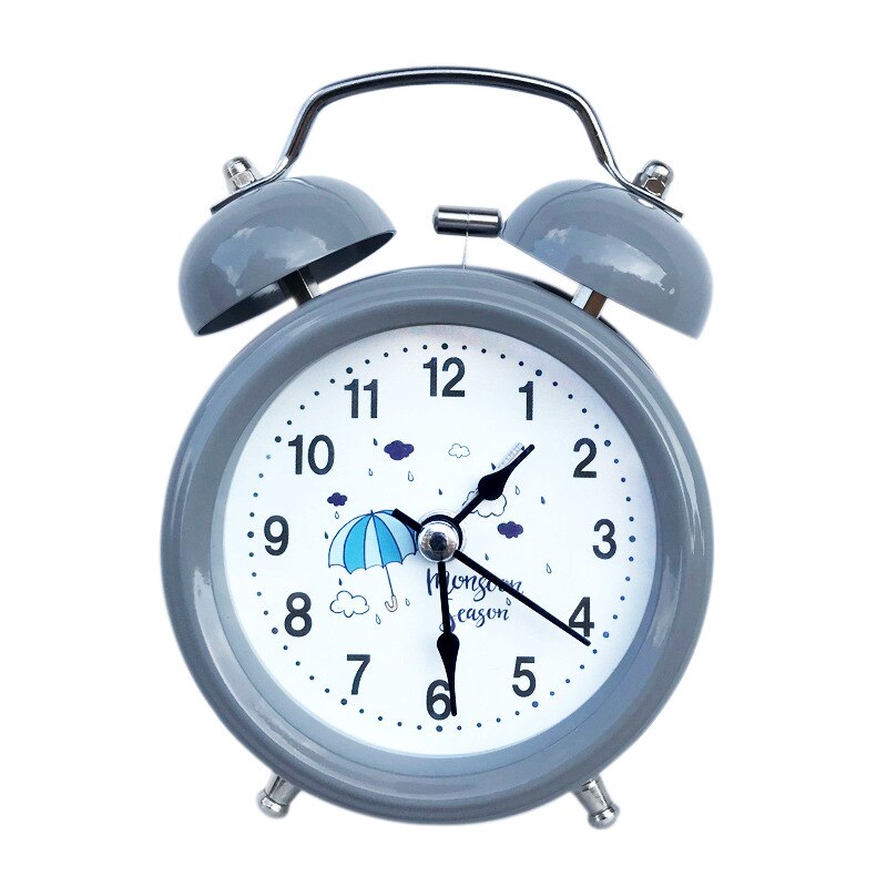 3 Inches Metal Bell Alarm Clock Aishida Super Quie... – Vicedeal