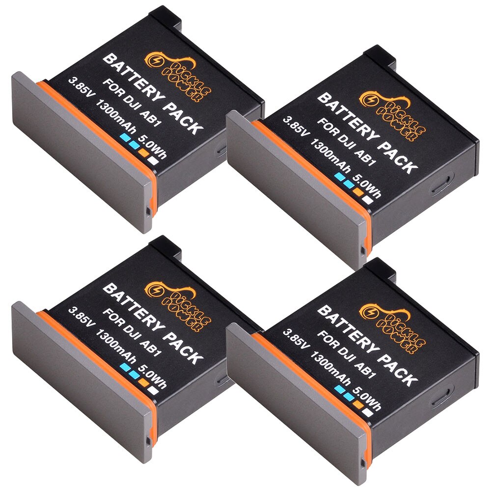 3Pcs 1300Mah AB1 Batterij + Triple Charger Voor Dj... – Vicedeal