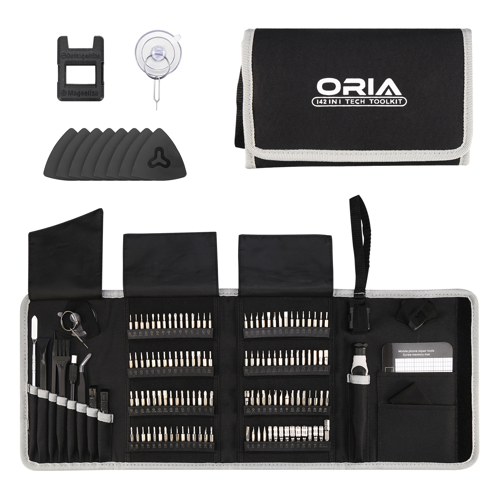 ORIA Magnetic Screwdriver Set 142 in 1 Repair Tool... – Grandado