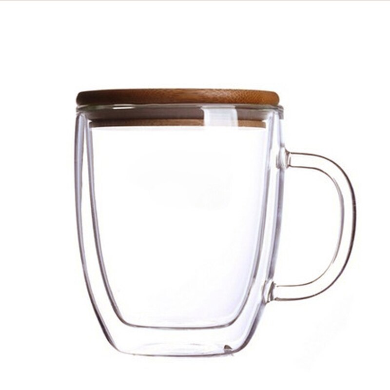 XINCHEN 350ml double-layer hollow glass beer mug w... – Grandado