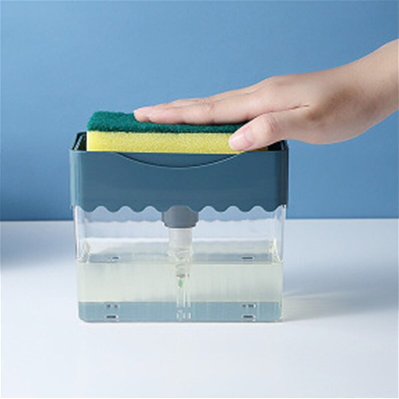 Press Soap Dispenser Sponge Detergent Liquid Dispe... – Grandado