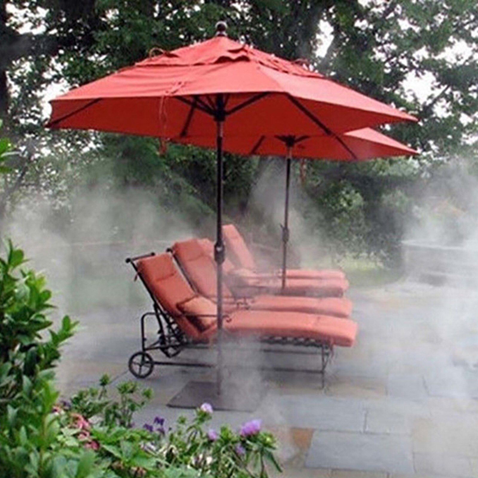 10 meters water mist cooling system kit summer spr... – Vicedeal