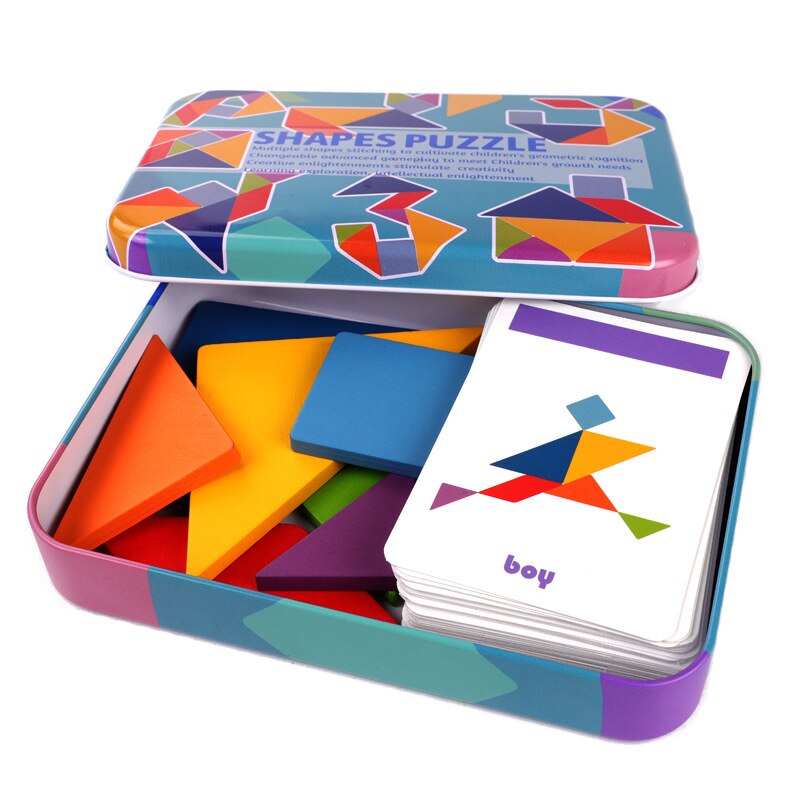 Children's Toys Baby Toys 1 To 2 Years Tangram Woo... – Grandado