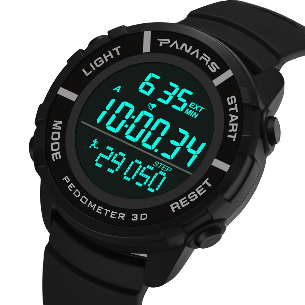 Synoke Sport Digitale Horloges Mannen Stappentelle... – Vicedeal