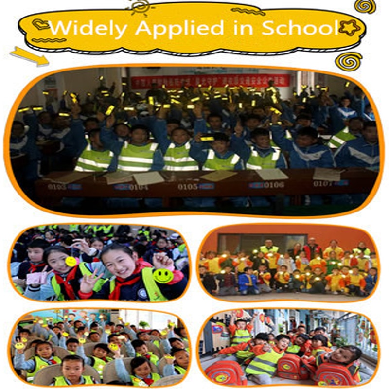 Kids Reflective Warning Stickers Schoolbag Decals ... – Vicedeal