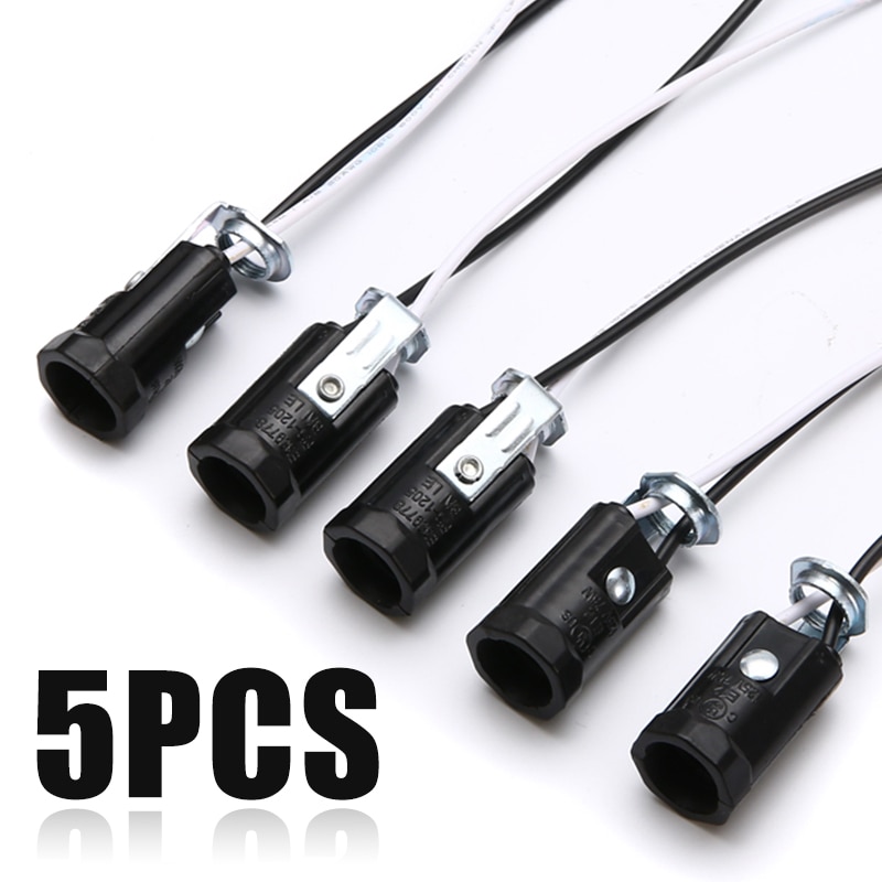 5pcs E12 Lamp Holder Base Light Sockets Lampholder... – Vicedeal