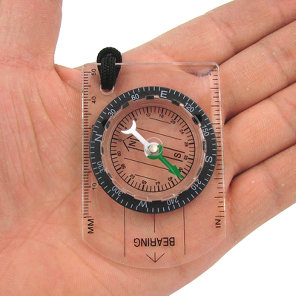 Mini Compass Map Scale Ruler Multifunctional Equip... – Vicedeal