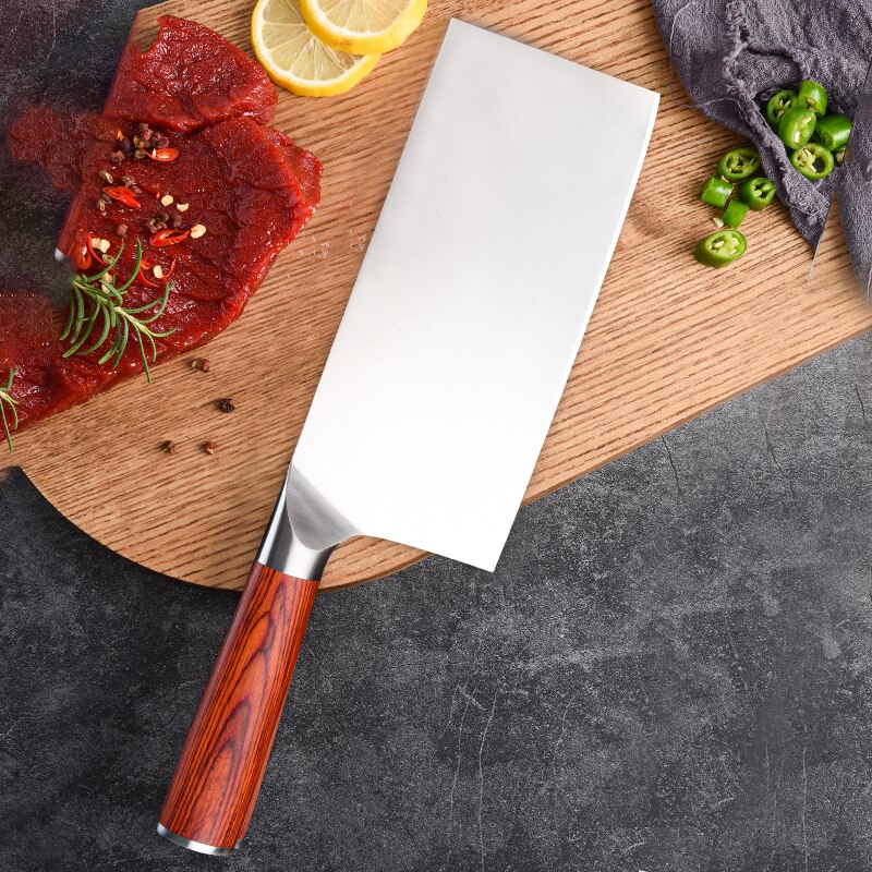 Chinese Cleaver Handmade Chopper Chef 5cr15 Stainl... – Grandado