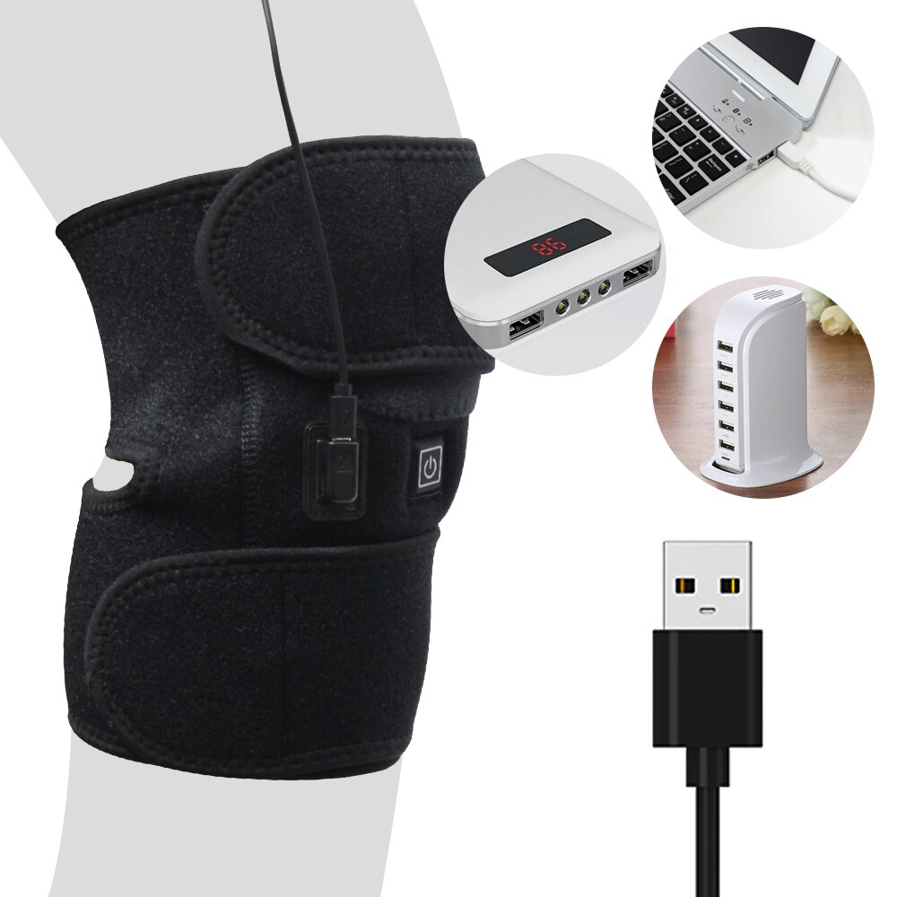 Aptoco 1pc Outdoor Cold Kneepad Electric Heating K... – Grandado