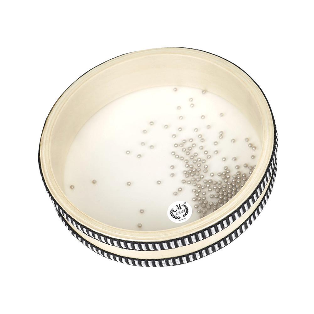 6-inch Ocean Drum Double-sided Transparent Wooden ... – Grandado