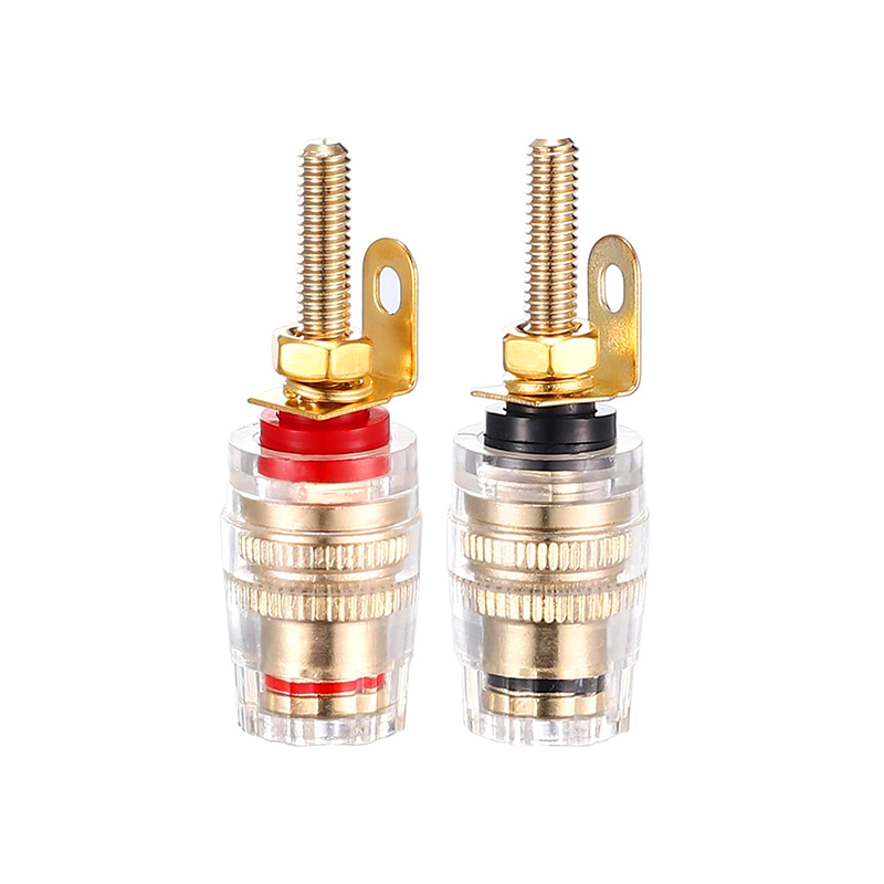 1Pair Brass Binding Post HIFI Terminals Connector ... – Grandado